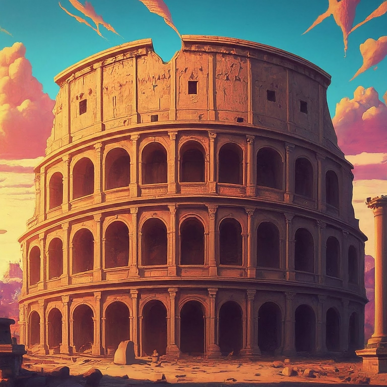 Free CC0 Coliseum Backgrounds Pack by The Outlander