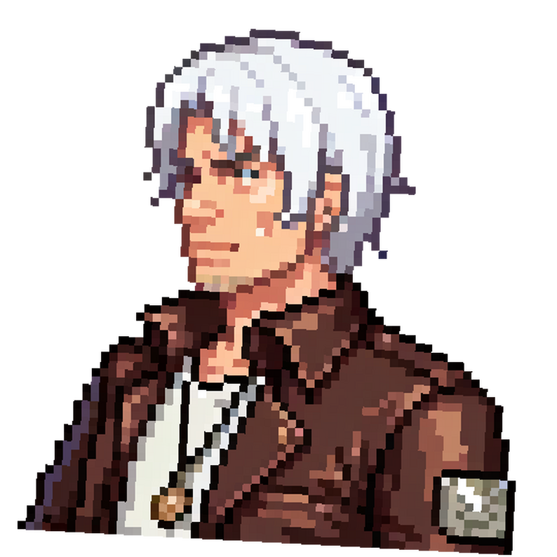 Cow-boys Portrait Pack Asset - Pixelart / Pixel Art sprite Badass Bust ...