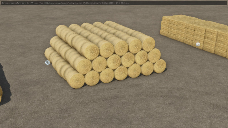 FS22 Placeable Bale Storage by LJR Modding
