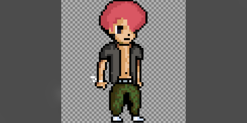 Animated Pixel Gangster-Character by Shredder95v