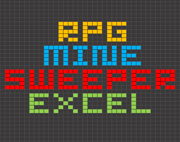 RPG Minesweeper Excel by ExcelGames