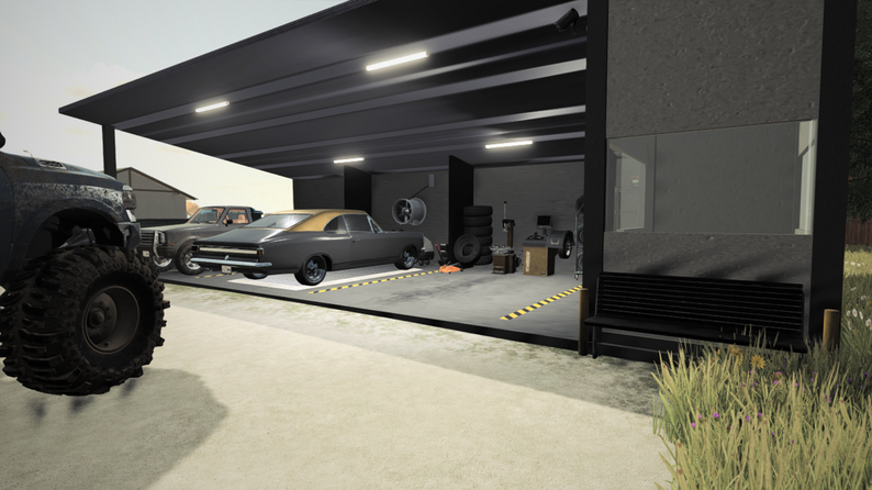 FS22 Car Wash Workshop by Newell_Gaming