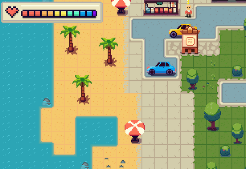 summer tile map 16x16 by ALEX