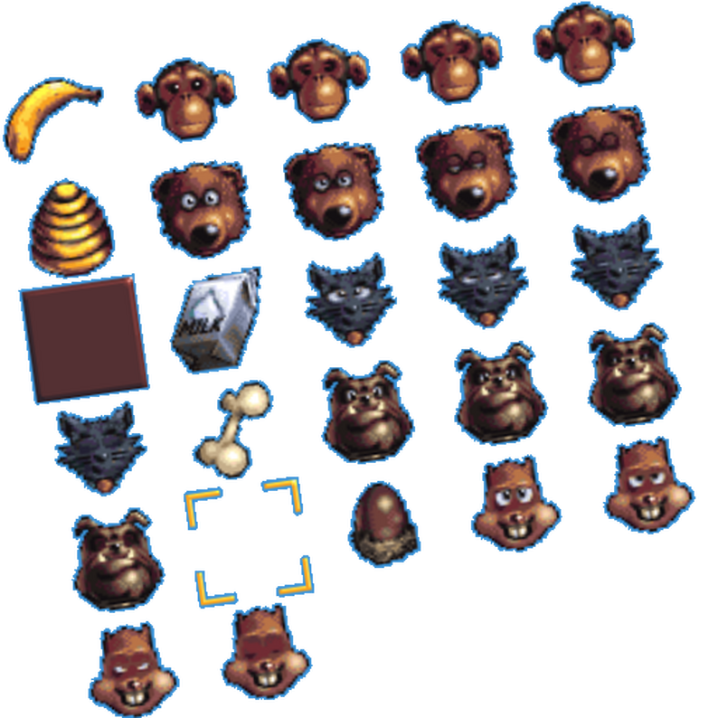 Character: Pixel art Animal by moxica