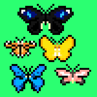 Animated Butterflies by leyrn_lar