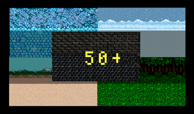 2D Fantasy RPG Battle Backgrounds Pack by Baboubi