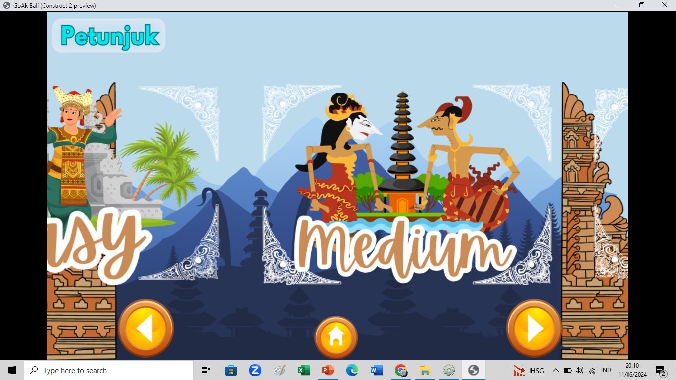 Game Edukasi GoAk (Jago Aksara) Bali by sadewi