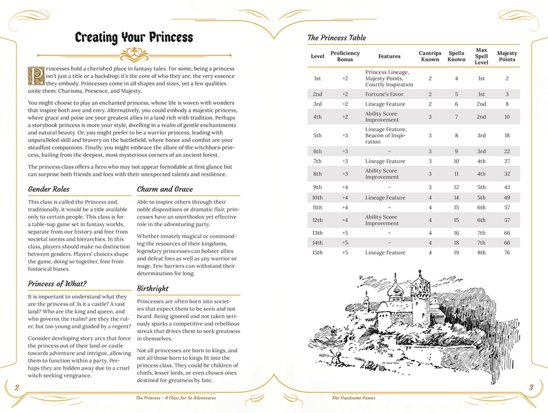 The Princess - A Class for 5e Adventures (Playtest Preview) by Nat ...