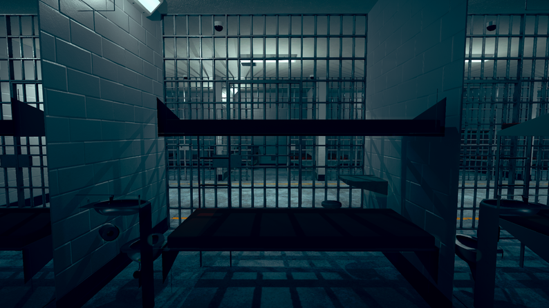 Prison Cells Background Image Set by Quark_Yifu