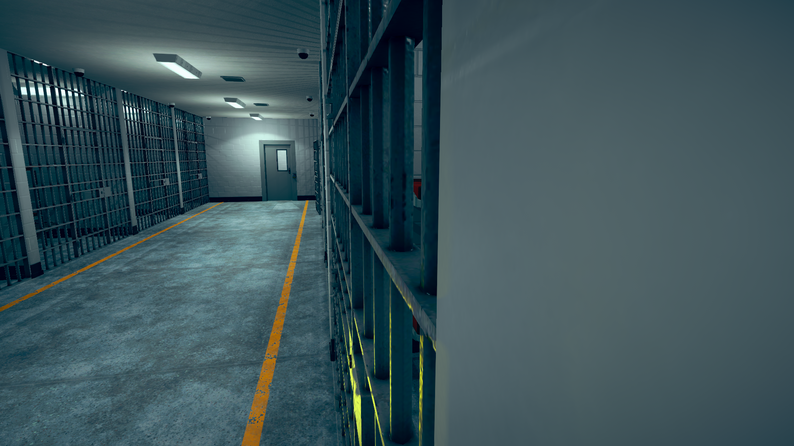 Prison Cells Background Image Set by Quark_Yifu