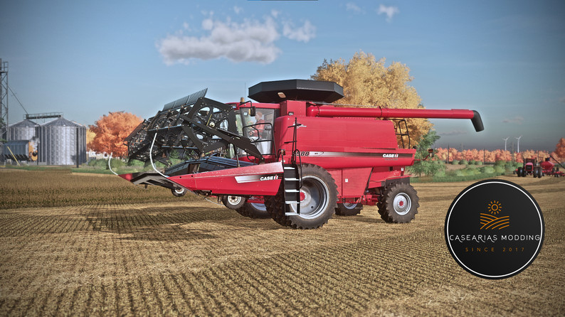 MacDon 974, CNH Flex-Draper by Casearias Modding