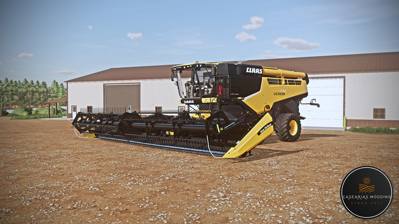 MacDon 974, CNH Flex-Draper by Casearias Modding