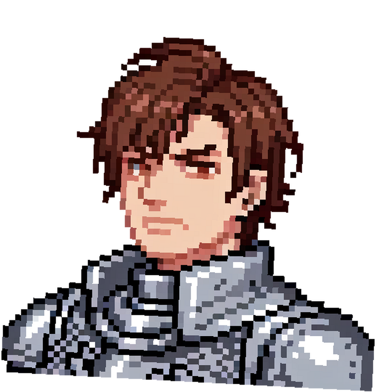 Knight Portrait Pack Asset - Pixelart / Pixel Art sprite Bust Men RPG ...