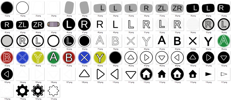 Free Ultimate Game Controller UI Button Asset Pack (PS, XBox, Switch ...