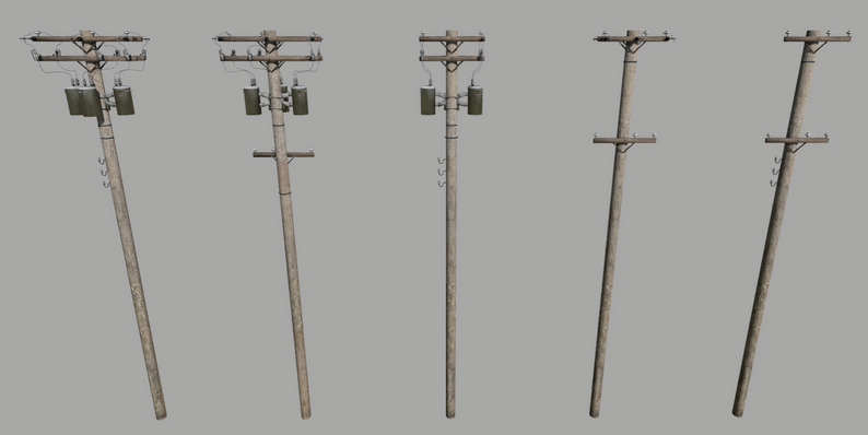 American Powerline - FS25 Prefab Kit by RowCropSpecial