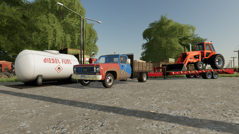 fs22 chevy c30 farm truck v1.1 by sebcroteau