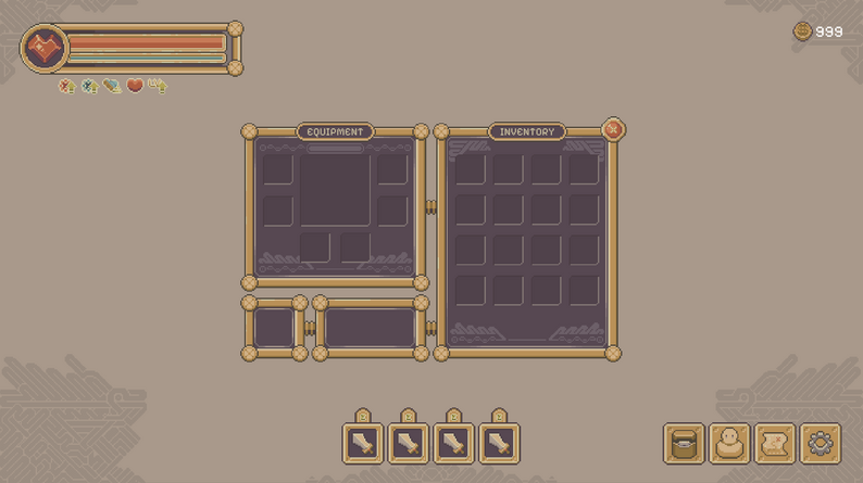 Fantasy Minimal Pixel Art GUI by etahoshi by etahoshi