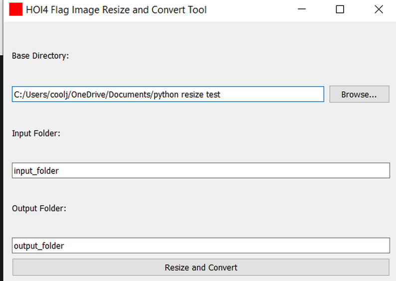 HOI4 Flag Image Resize and Convert Tool by DinoJakeYT