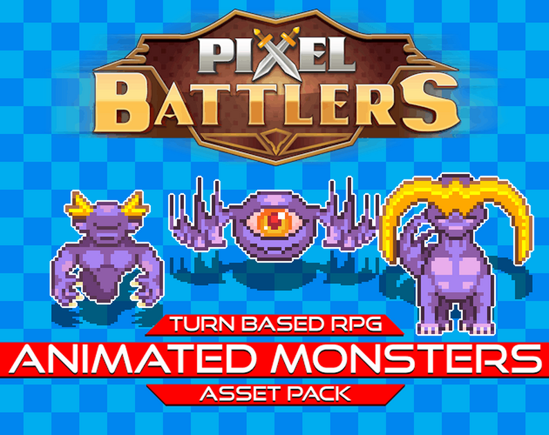Turn Based RPG Monsters Pack 6 by ELV Games