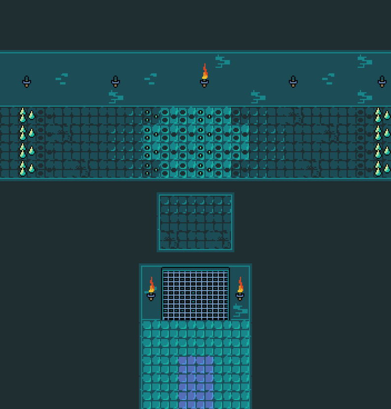 FREE - Retro Dungeon Asset Pack (with animations) by Goldstarknight