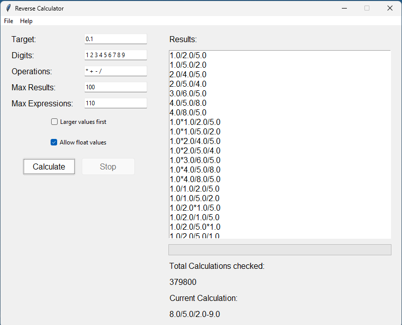 Reverse Calculator by Luigi05