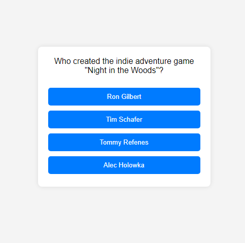Quick Quiz Game by lbrahim1