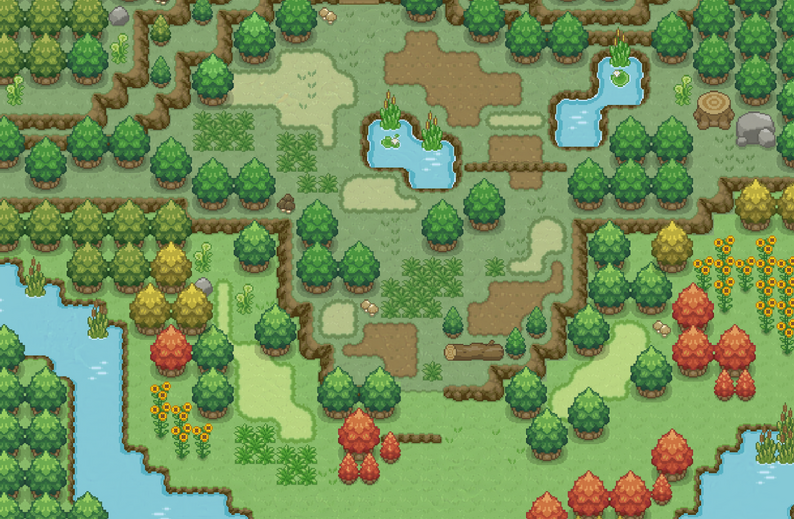 RPG Asset: Biome Tileset Pack A - Temperate Forest, Boreal Forest, and ...