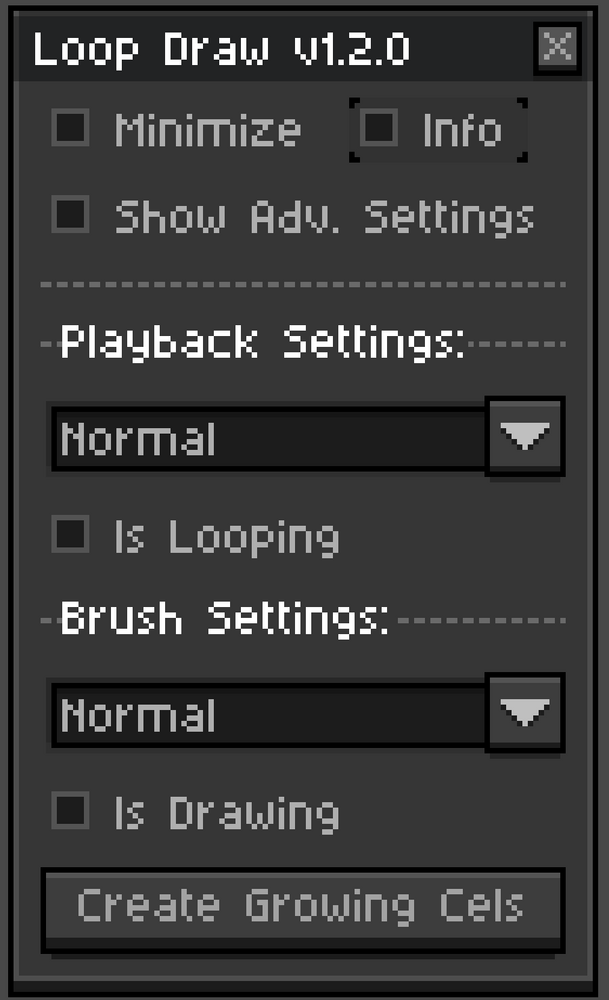 Loop Draw by CarbsCode
