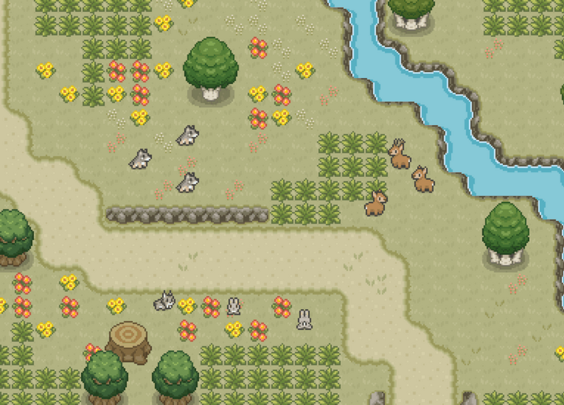 RPG Asset: Biome Tileset Pack B - Grassland, Savannah, and Scrubland by ...