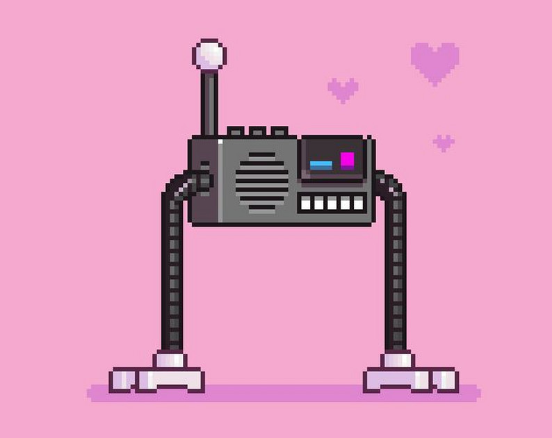 Pixel Robot Creator by RainWinther