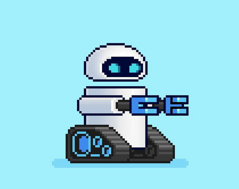 Pixel Robot Creator by RainWinther