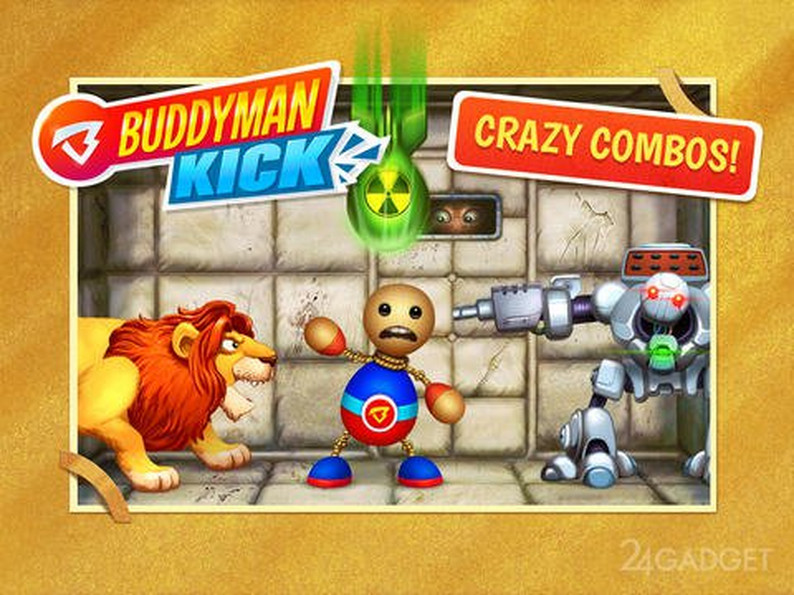 Buddyman Kick by Crazylions Studio