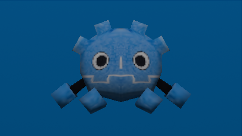 PSX Godot Robot Plushie by Levrault