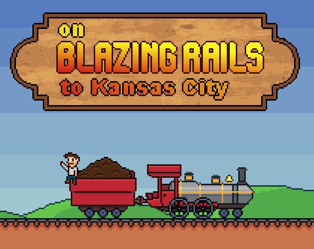 On Blazing Rails to Kansas City by dalton5000 for Godot Community Game ...
