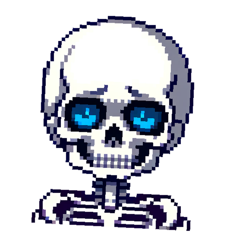 Halloween Skeletons Portrait Pack Asset - Pixelart / Pixel Art sprite ...