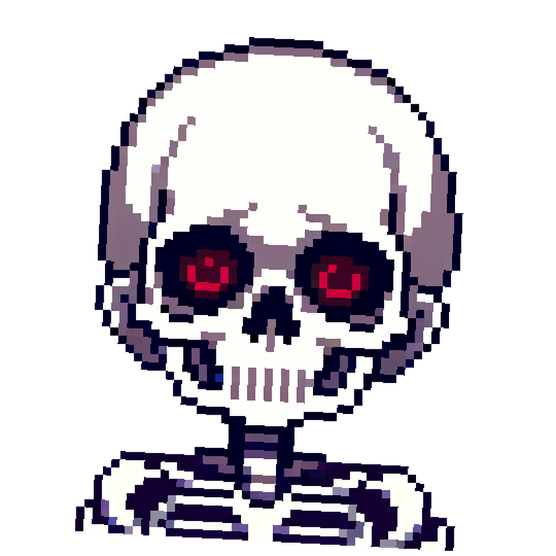 Halloween Skeletons Portrait Pack Asset - Pixelart / Pixel Art sprite ...