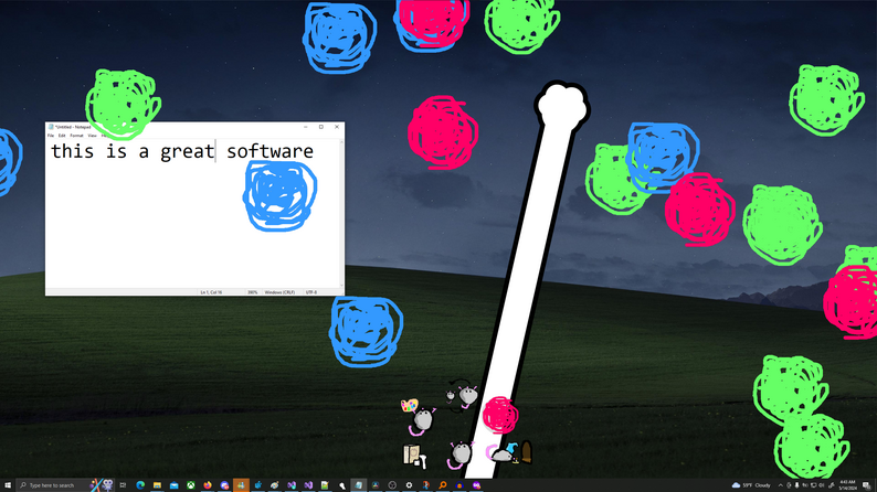 Desktop Cat Cursor by samperson