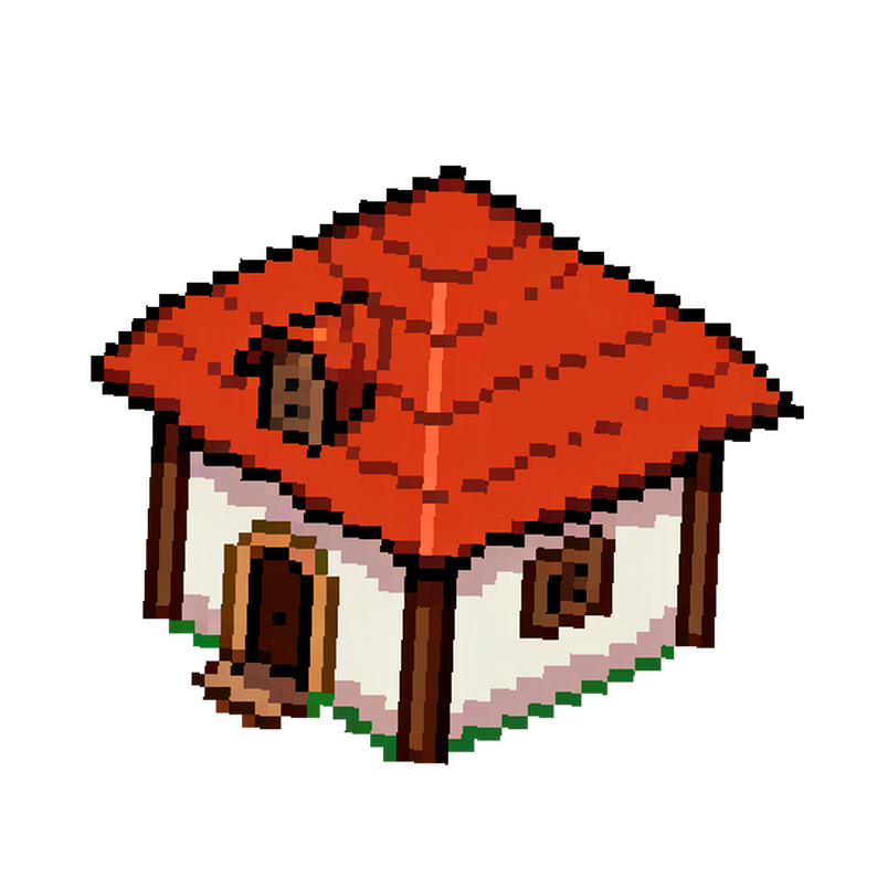 30+ Isometric Houses Church Castle - Pixelart / Pixel Art sprite Castle ...