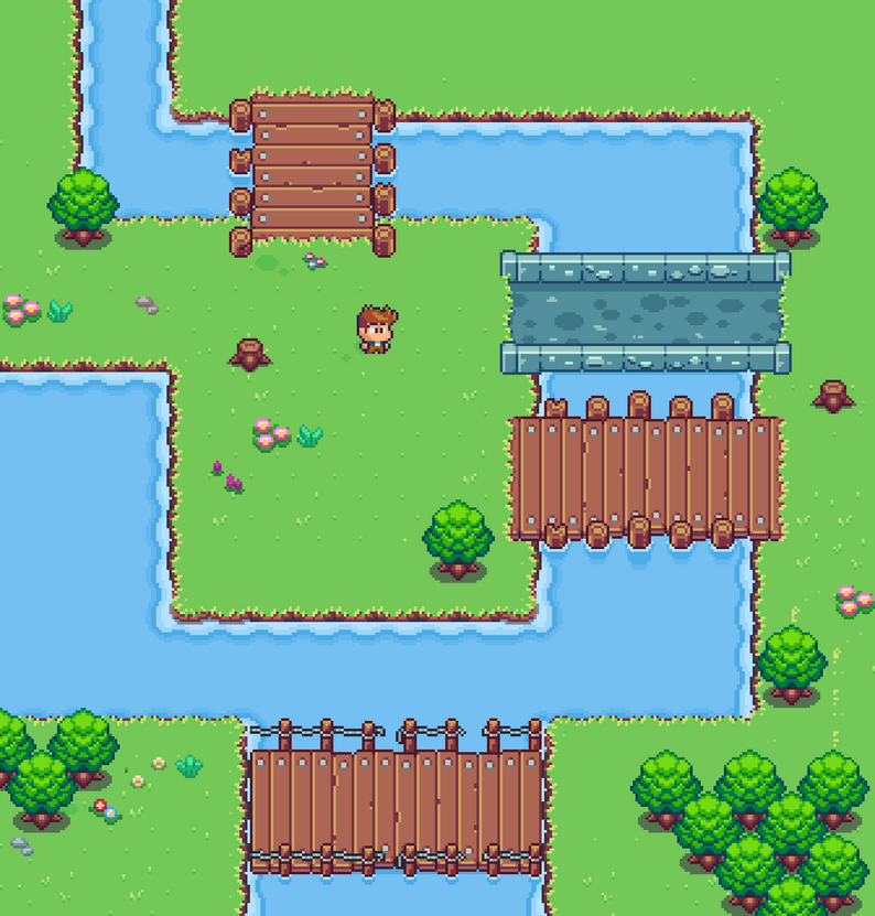 DEMO RPG asset tileset exterior pack | JOYQUEST by Notokapixel