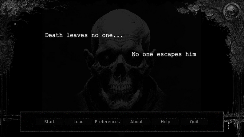 Greyish Horror Custom Gui For Renpy by RainingNight