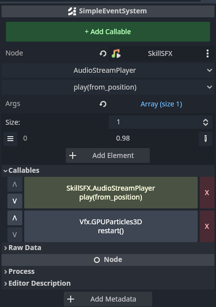 Godot Simple Event System by GramuByto