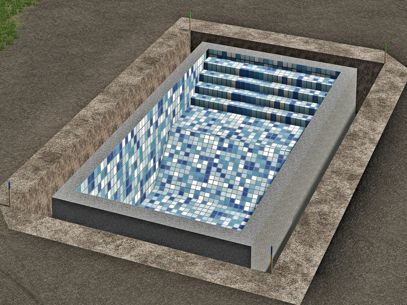 FS22 Buildable Inground Pool. by Tri-State Crew