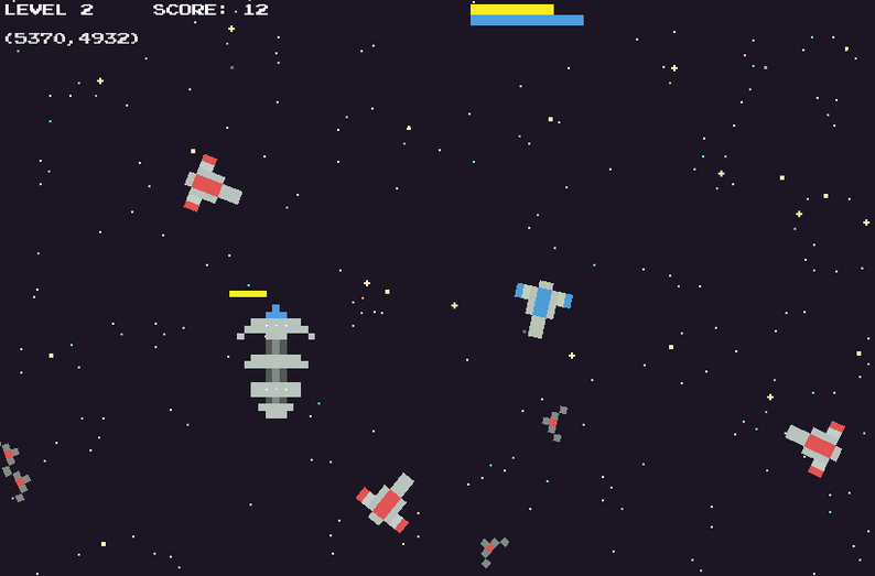 Space Pixels by hexadecimalwtf