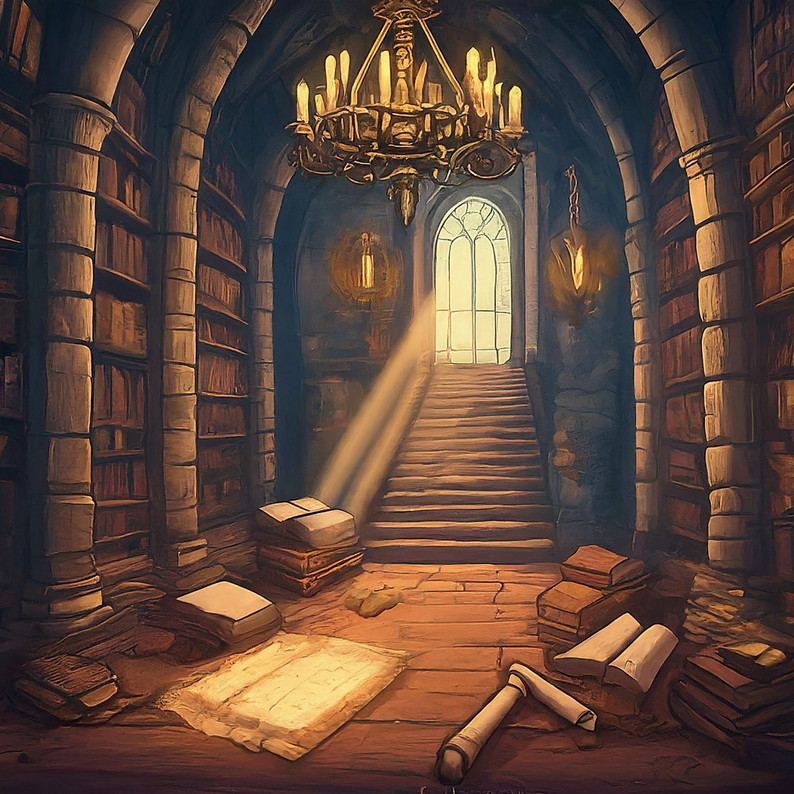 Free CC0 Dungeon Backgrounds Pack by The Outlander
