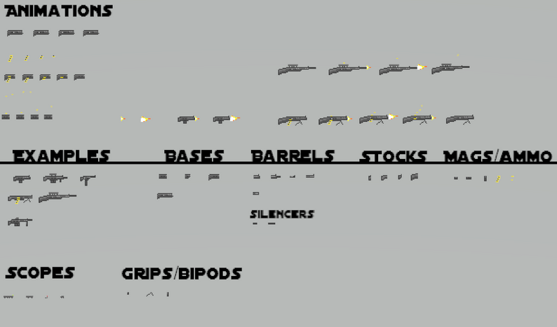 Modular Gun Pack by Ginga Tea Studios