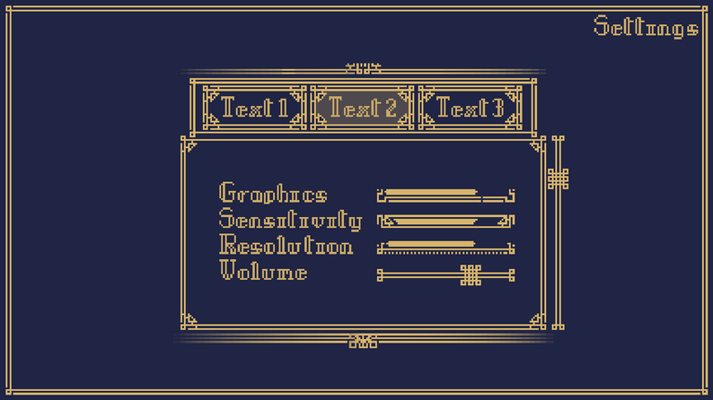Ultimate Art Deco UI set by Finnmercury