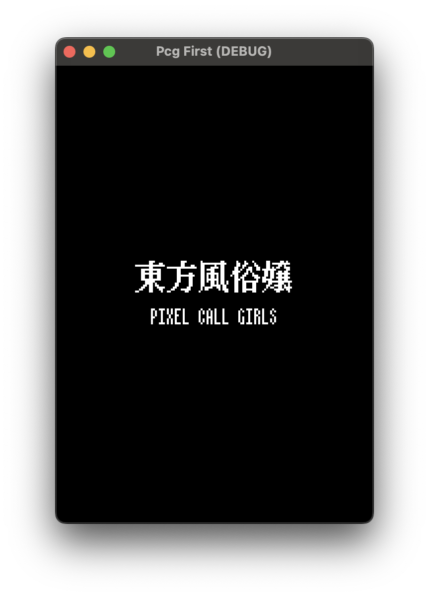 PIXEL CALL GIRLS v0.05.1 by Kyosuke Fujiwara/Milk Engine