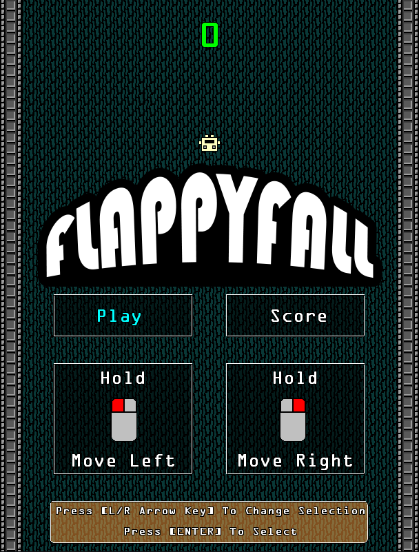 Flappy Fall by 16-Bit Kevin