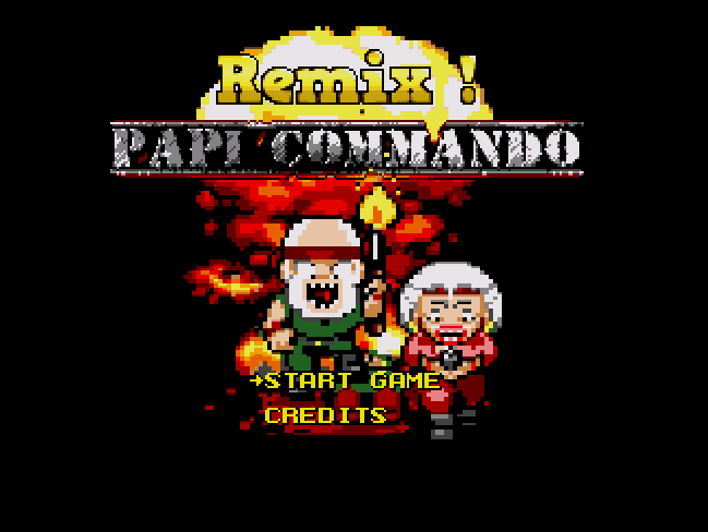 Papi Commando Remix *Megadrive* by Studio Vetea