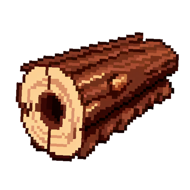 16+ Wooden Log Pack - Pixelart / Pixel Art sprite Forest RPG Fantasy ...